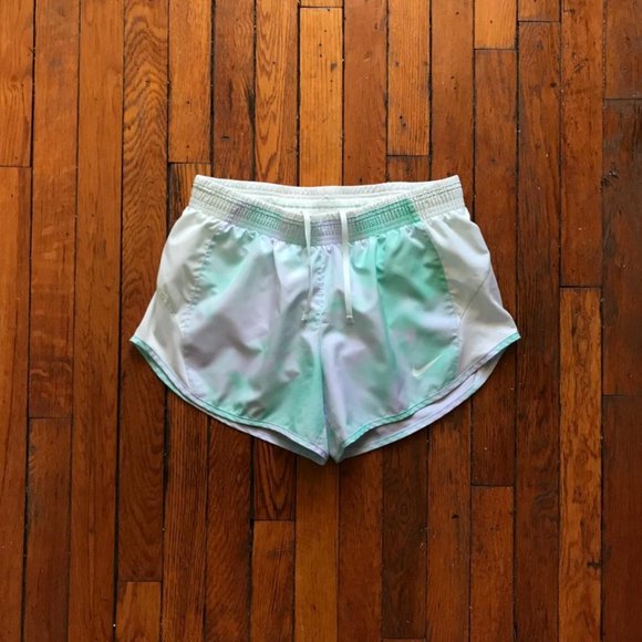 Nike | Shorts | Limited Edition Nike Tempo Dri Fit Women Mint Green ...